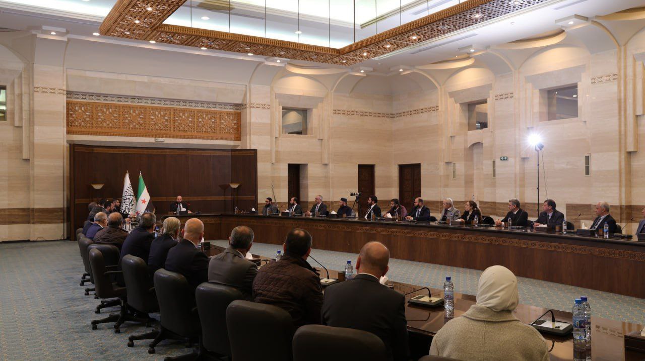 First Meeting of the HTS/SSG-Led Transition Government – Syrian Jihadism